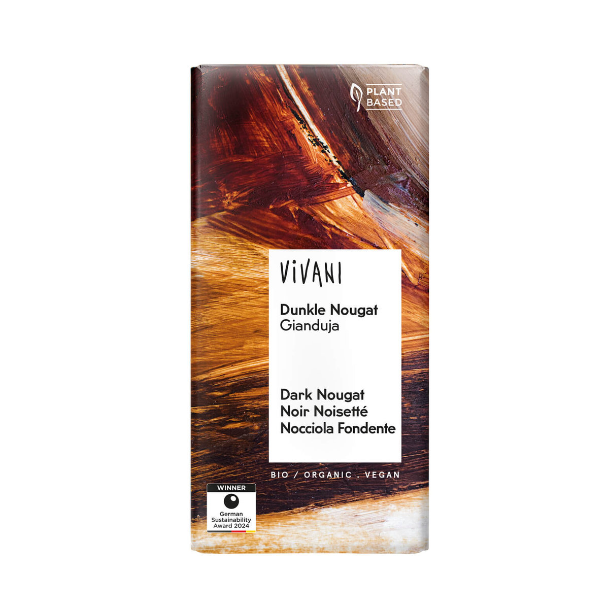 Czekolada gorzka nugatowa BIO 80 g - Vivani - Vivani | Sklep EMPIK.COM