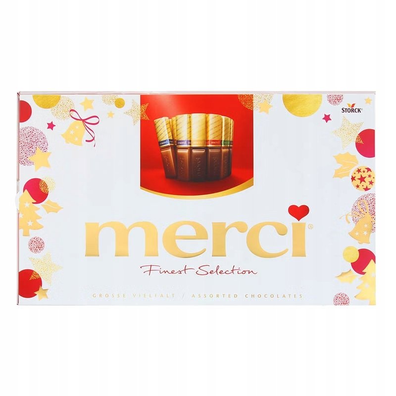 Czekoladki Merci Fines Selection Bombonierka 400G Storck Duże ...
