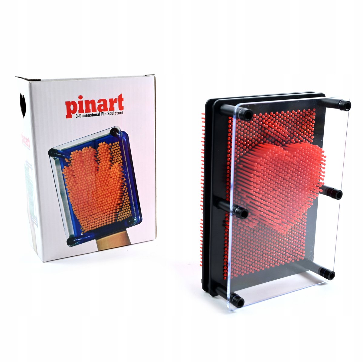 CZERWONA TABLICA SZPILKOWA 3D PINART GADŻET ART - Midex | Sklep EMPIK.COM