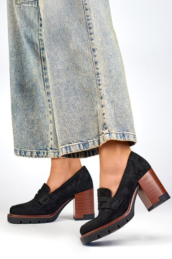 Czółenka Model 24-58105B Black - PRIMO - 38 PRIMO - Inna marka | Moda Sklep EMPIK.COM