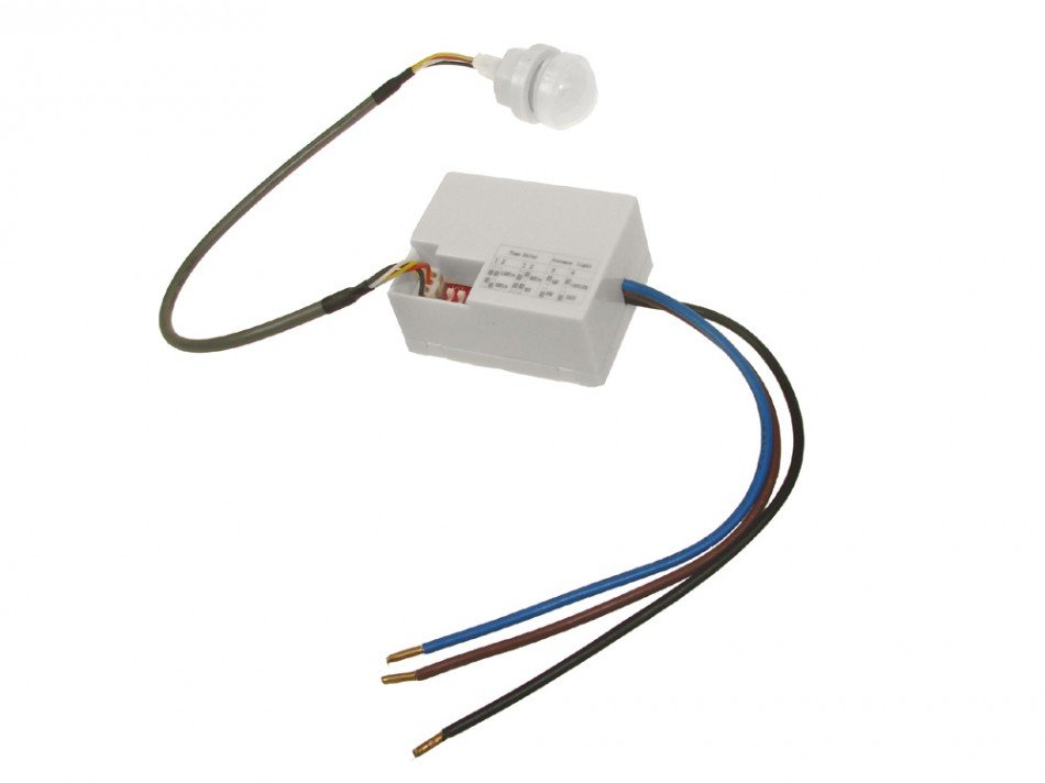 Czujka Ruchu Czujnik Zmierzchu PIR Sensor Mini 12V - LED-ONE | Sklep ...