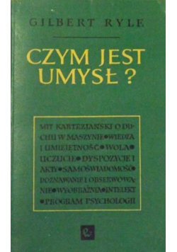 Czym jest umysł - Gilbert Ryle | Książka w Empik