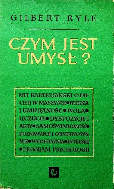 Czym jest umysł - Gilbert Ryle | Książka w Empik