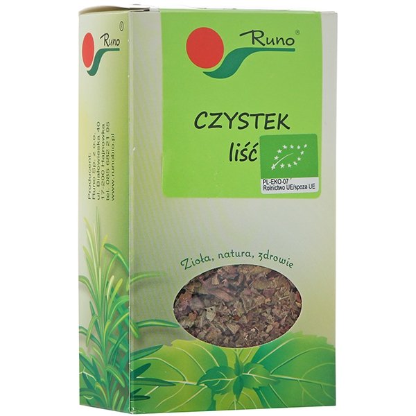 Czystek RUNO liść Bio, 50 g - Runo | Sklep EMPIK.COM
