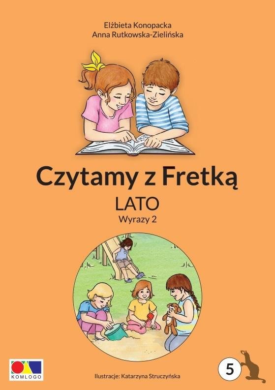 Czytamy z Fretką cz.5 Lato. Wyrazy 2 - Opracowanie zbiorowe | Książka w Empik