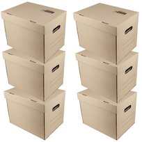 D.RECT - 6 sztuk ARCHIVE BOX CARDBOARD A4 IDEA pudełko do ...