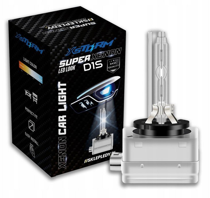 D1S Zarnik Xenon Hid Xstorm 6000K LED Look White - Xstorm | Motoryzacja ...