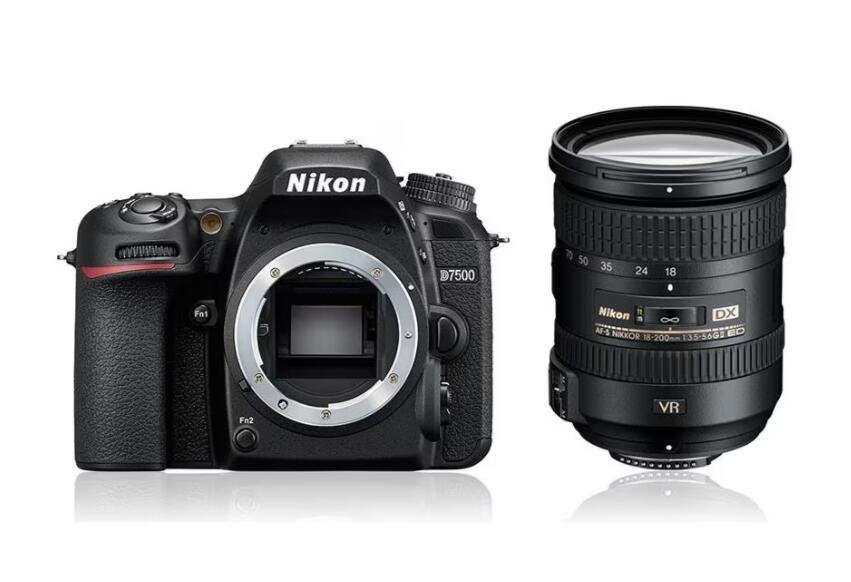 D7500/AF-S DX 18-200 VRII Zestaw fotograficzny SLR 20.9MP CMOS 5568 x ...