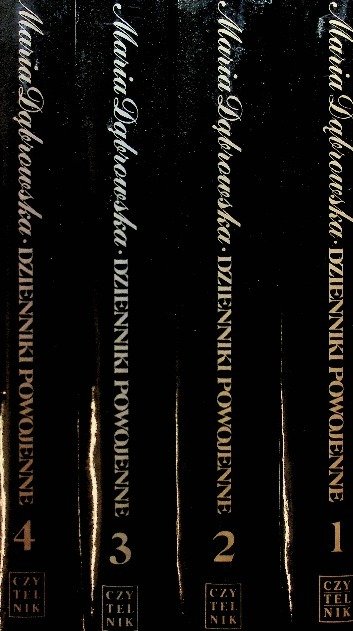 Dąbrowska Dzienniki powojenne Tom 1 do 4 - W opisie | Książka w Empik