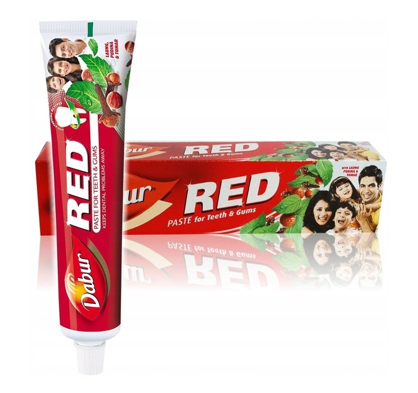 Dabur Red, Pasta do zębów wegańska bez fluoru, 100ml | Sklep EMPIK.COM