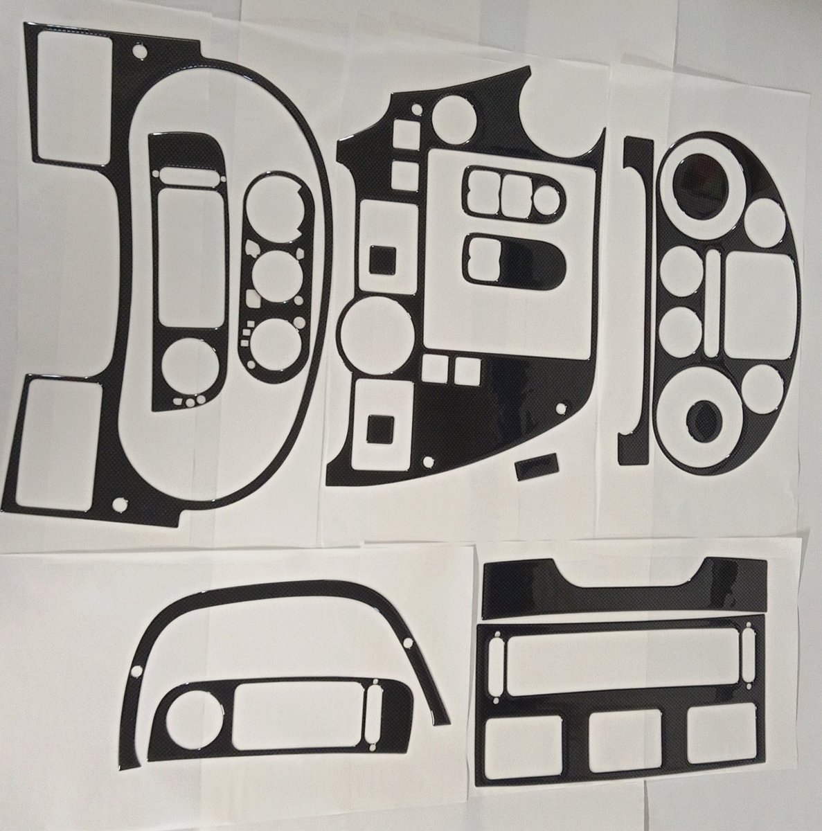 Daf 105 Xf Dekory Kokpit Okładziny Carbon Listwy Pulpit Tuning Panel ...