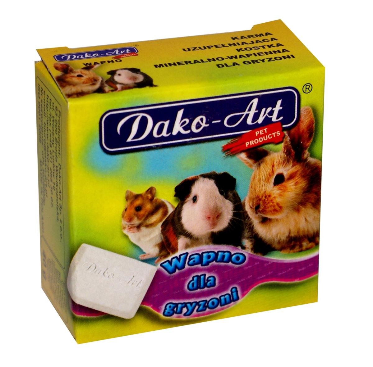 DAKO-ART WAPNO dla gryzoni NATURALNE 120g - Dako-art | Sklep EMPIK.COM