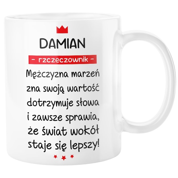 DAMIAN KUBEK RZECZOWNIK MĘŻCZYZNA MARZEŃ - Inna marka | Sklep EMPIK.COM