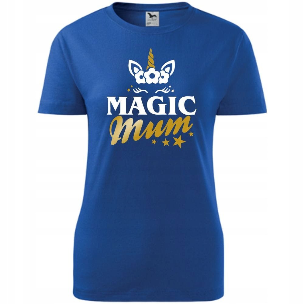Damska Koszulka na Dzień Mamy Magic mum unicorn Prezent dla Mamy ...