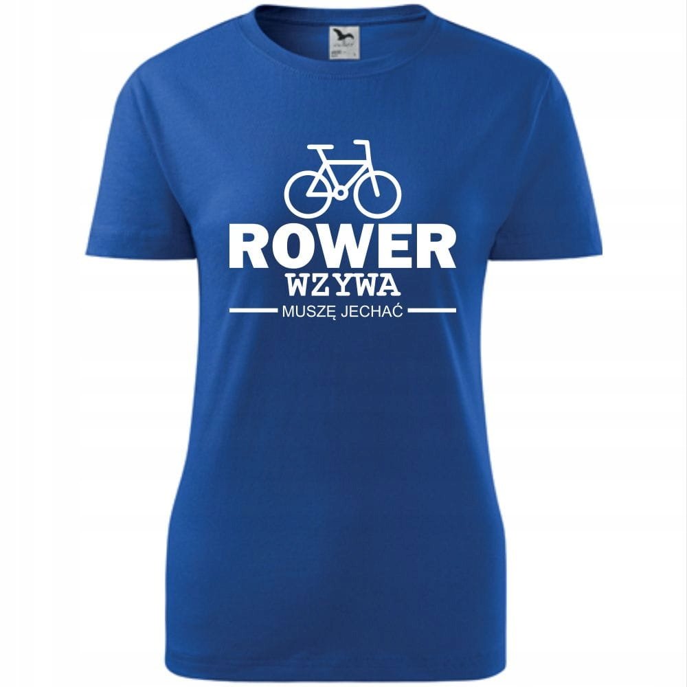 Damska Koszulka Rowerowa Rower wzywa muszę jechać Prezent dla ...