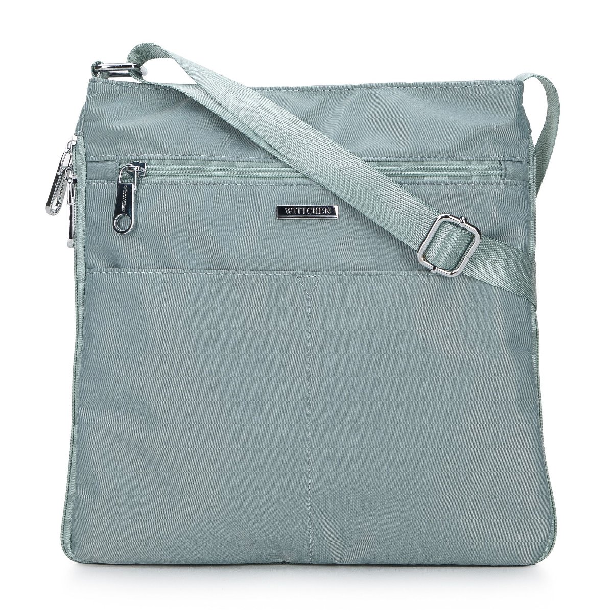 Damska listonoszka z nylonu z regulowaną głębokością 94-4Y-106-7 ...