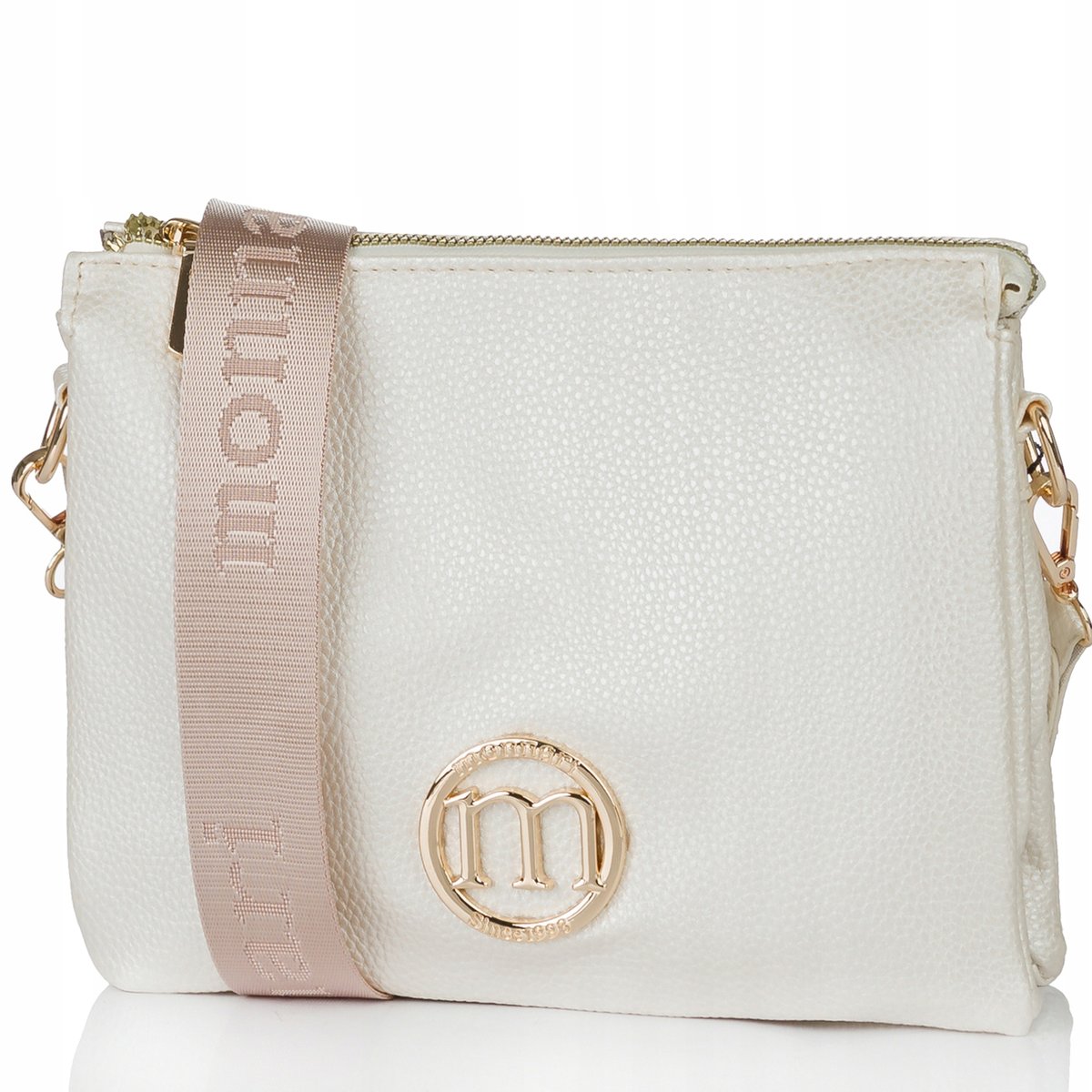 Damska TOREBKA crossbody LISTONOSZKA MONNARI PREMIUM Pojemna trzykomorowa - MONNARI | Moda Sklep ...