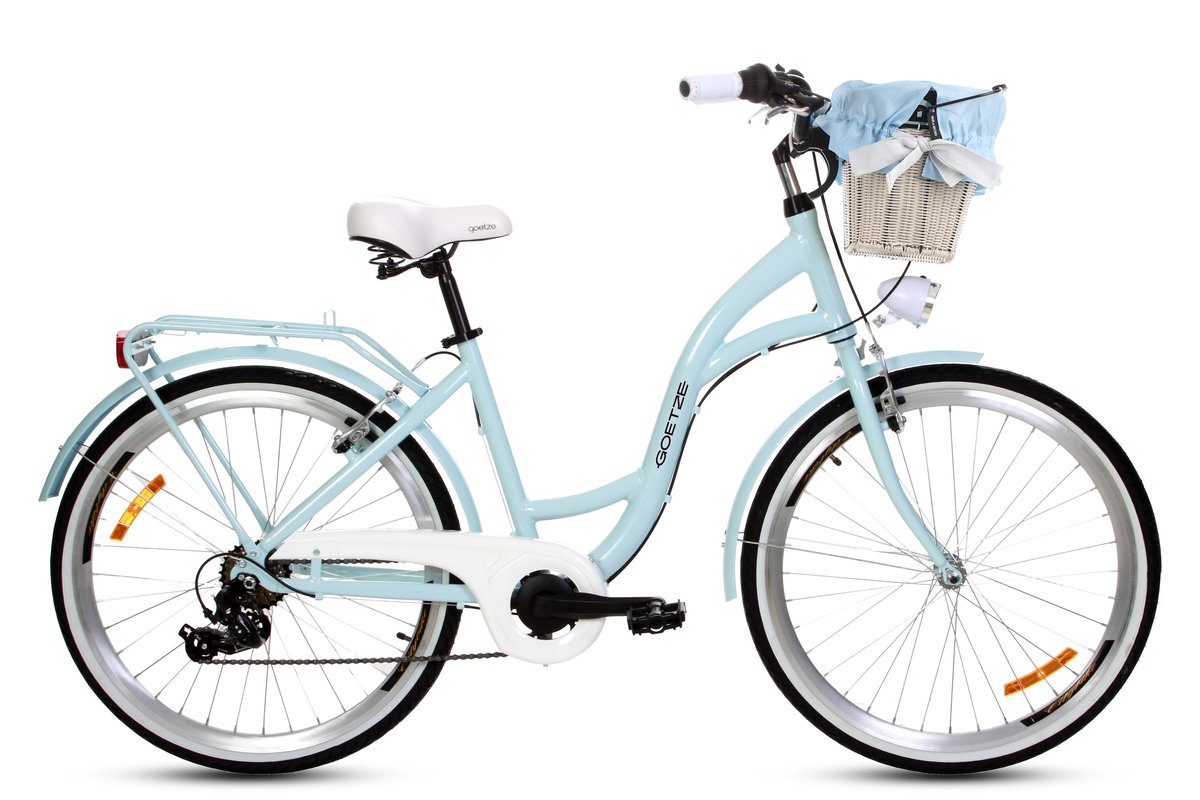 Damski Rower Miejski 26 Alu Lekki Damka 6 Shimano - Goetze | Sport ...