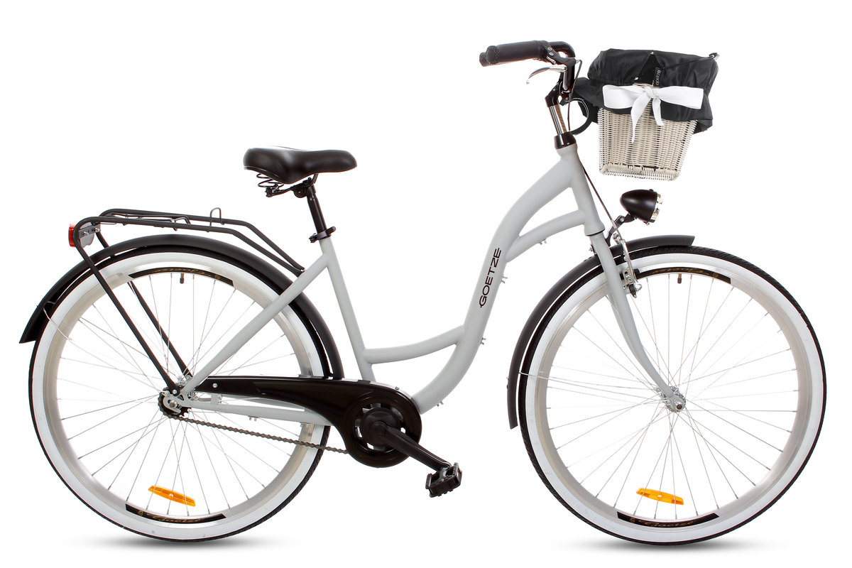 Damski Rower Miejski 28 Lekka Damka Goetze Kosz - Goetze | Sport Sklep ...