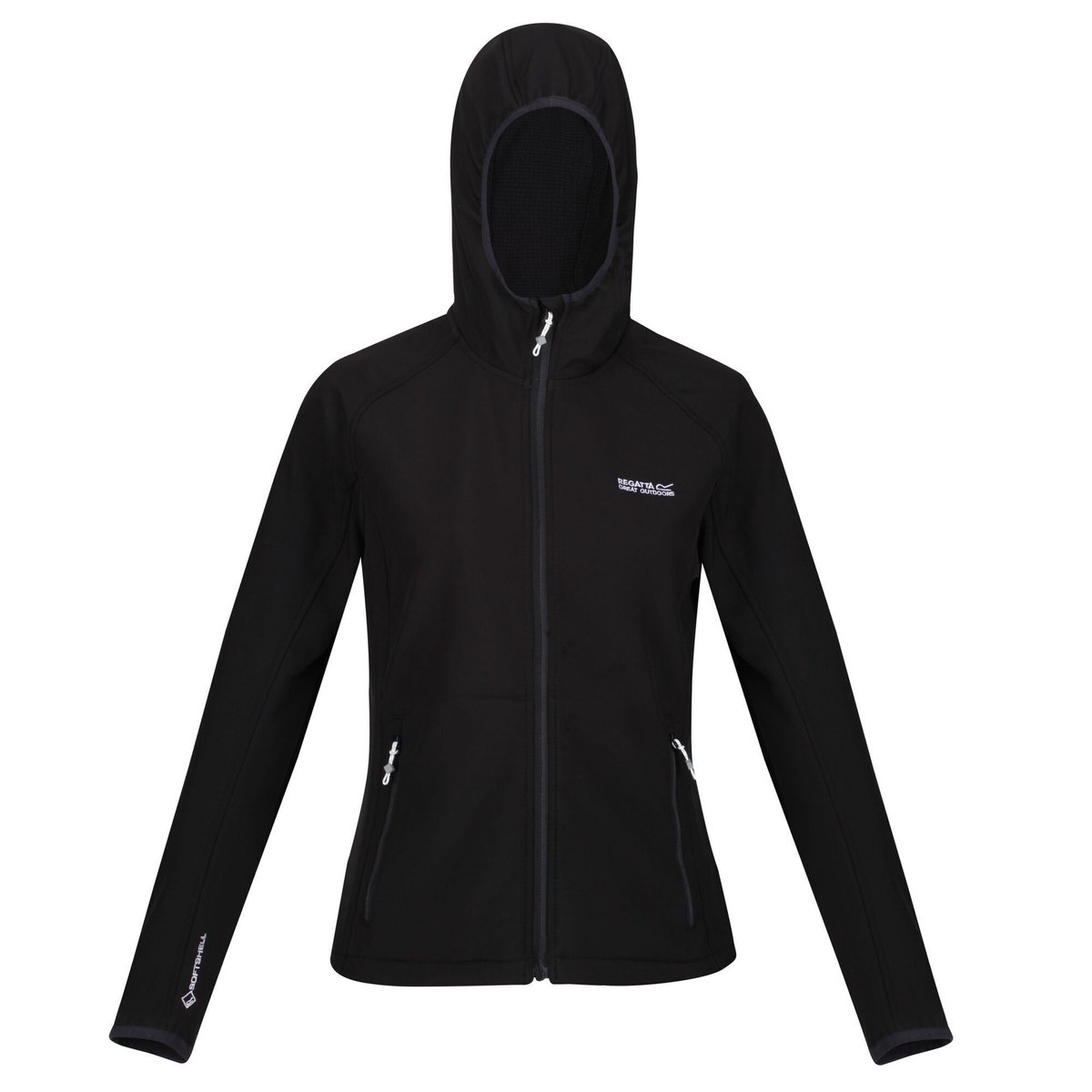 Damski Softshell Z Kapturem Arec III (52 / Czarny) - REGATTA | Moda Sklep EMPIK.COM