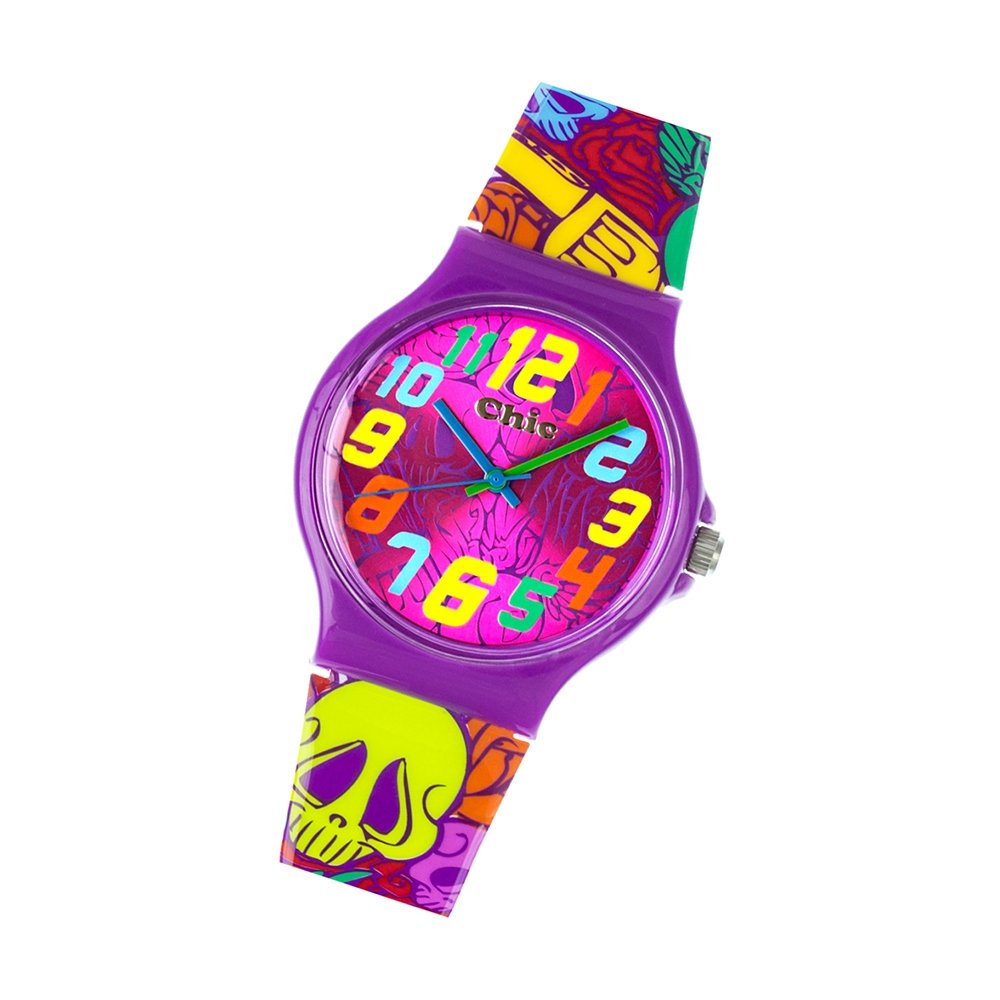 Damski Zegarek Chic-Watches Skull Watch Chic Lady Collection Uc011 ...