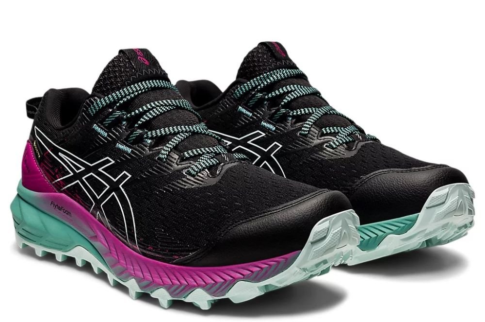 Damskie buty do biegania w terenie Asics GEL-Trabuco 10 GTX | BLACK ...
