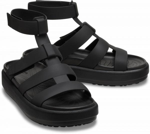 Damskie Buty Sandały Gladiatorki Crocs Brooklyn Gladiator 209557 Luxe ...
