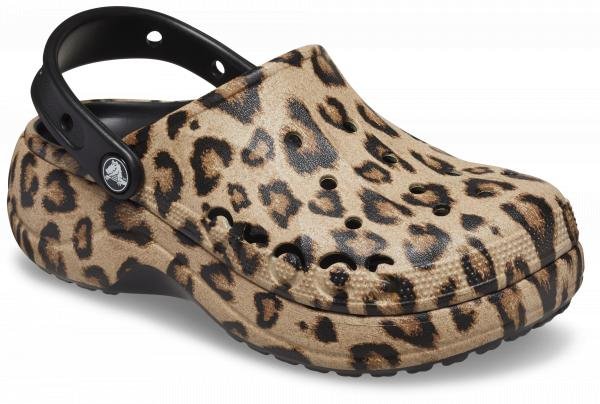 Damskie Klapki Chodaki Crocs Baya Platform Printed 208712 Clog 41-42 ...
