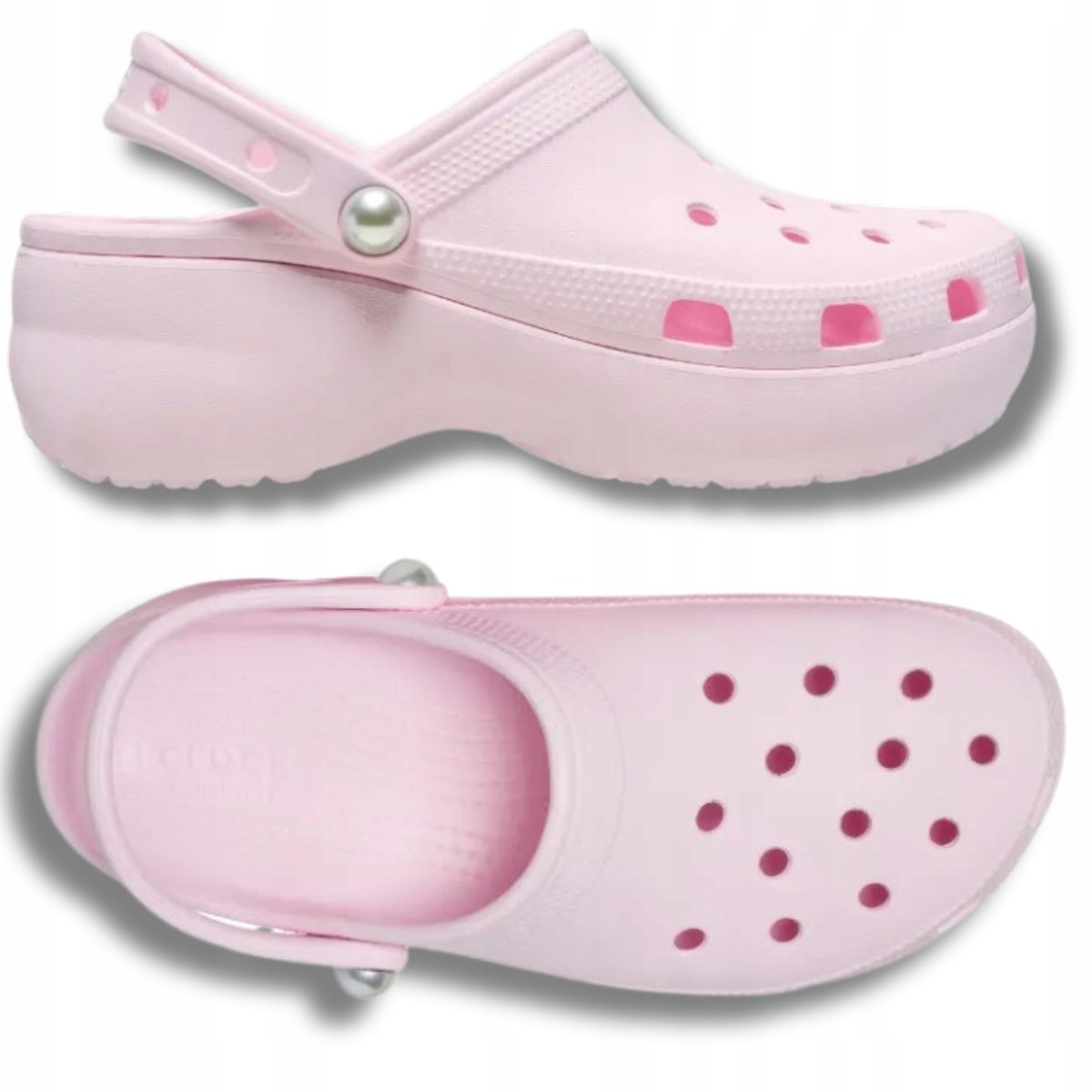 DAMSKIE KLAPKI CROCS CLASSIC CHODAKI NA PLATFORMIE ORYGINALNE 38,5 W8 - Crocs | Sport Sklep ...