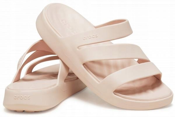 Damskie Lekkie Buty Klapki Crocs Getaway Strappy 209587 Sandal 39-40 ...