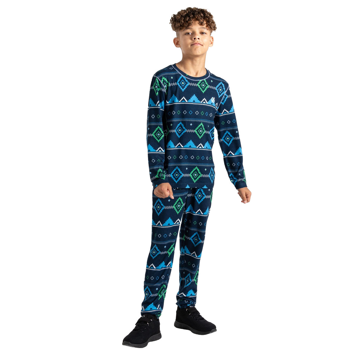 Dare 2B Komplet Dziecięcy/dziecięcy Pow Fair Isle Base Layer Set (128 ...