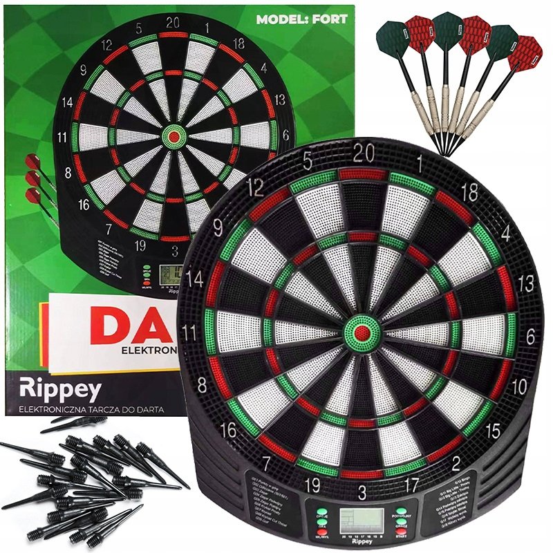 DART TARCZA ELEKTRONICZNA DO GRY W RZUTKI FORT - Inny producent | Sport ...