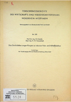 Das Durchziehen Enger Kragen an Ebenen Fein- Und Mittelblechen ...