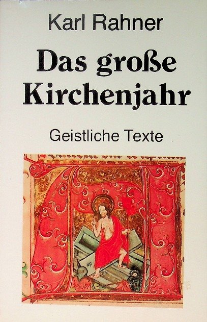 Das groBe Kirchenjahr - Rahner Karl | Książka w Empik