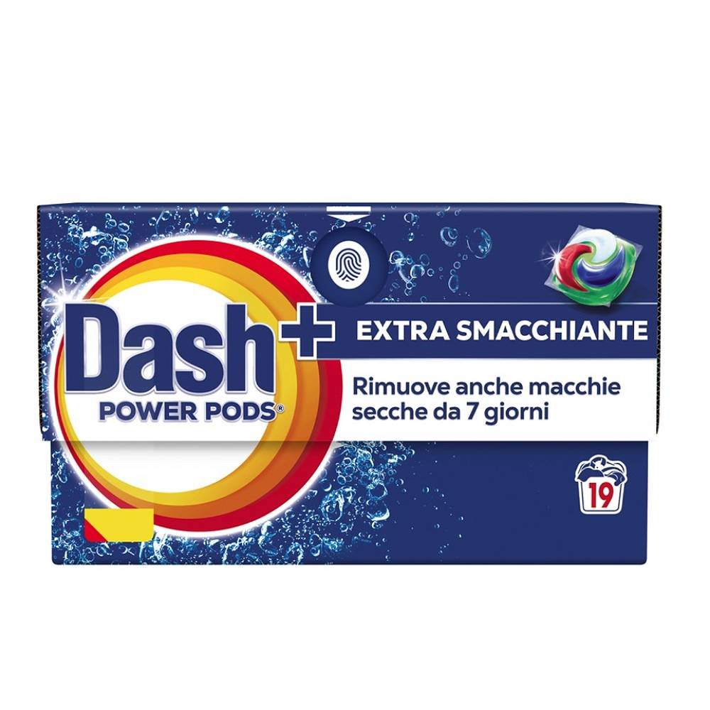 Dash Kapsułki do Prania 19 szt. - Power Extra, Usuwanie Plam - DASH ...