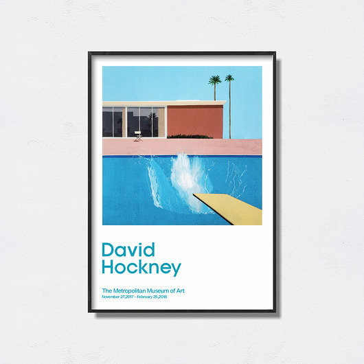 David Hockney Exhibition Poster - Atram | Sklep EMPIK.COM