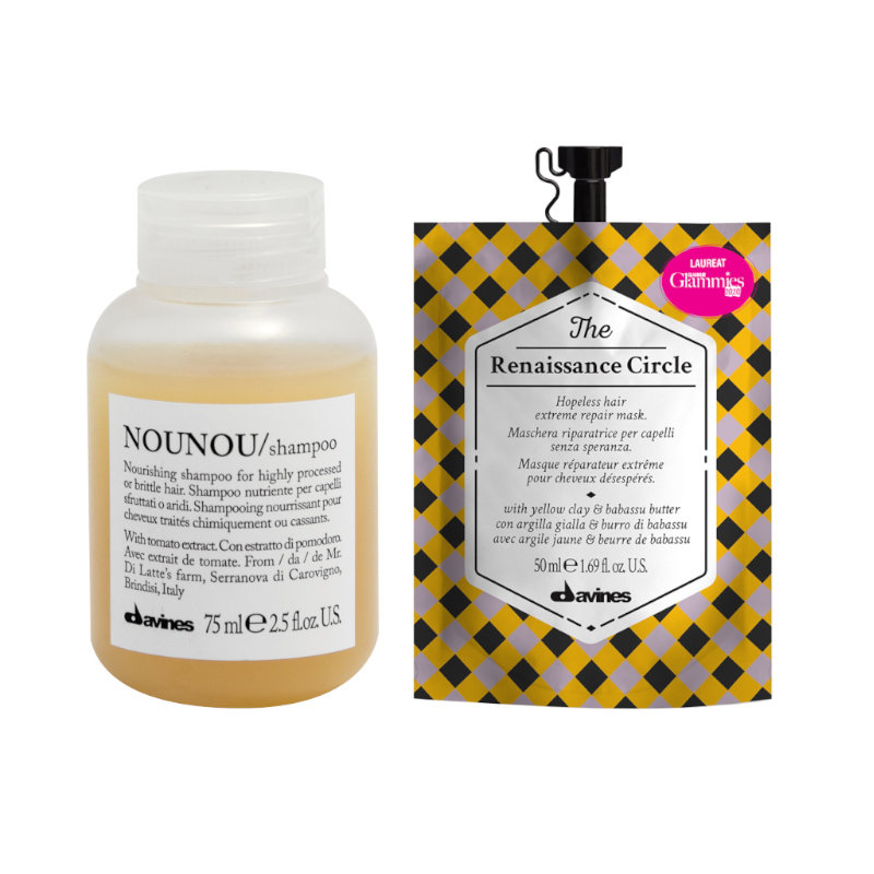Davines Minizestaw Włosy Zniszczone Szampon Maska | Sklep EMPIK.COM