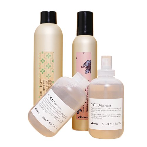 Davines Volu szampon 250ml + mgiełka 250ml + pianka 250ml + lakier ...