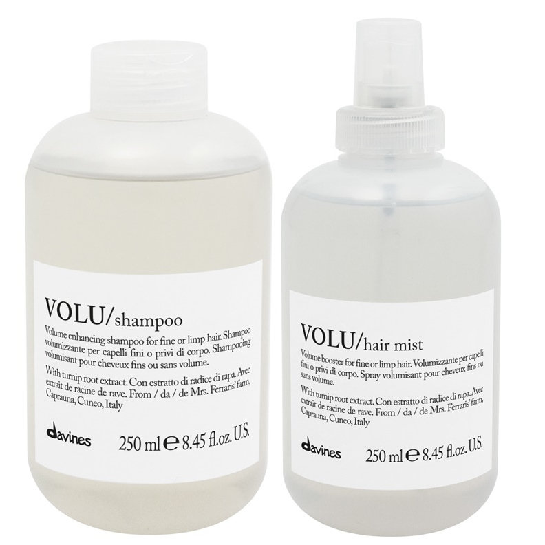 DAVINES VOLU SZAMPON 250ML ODŻYWKA W SPRAYU 250ML | Sklep EMPIK.COM