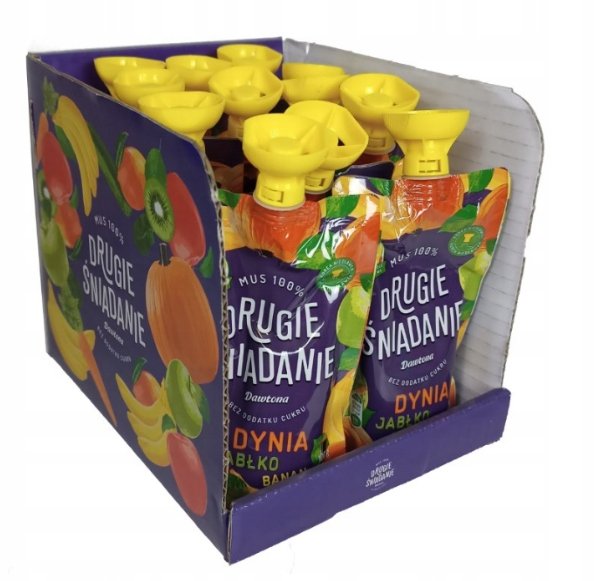 Dawtona Mus Dynia Jabłko Banan 100G 12Szt - Dawtona | Sklep EMPIK.COM