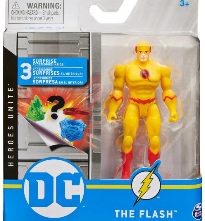 DC Comcis Heroes and Villans Unite 4-calowa figurka akcji autorstwa ...