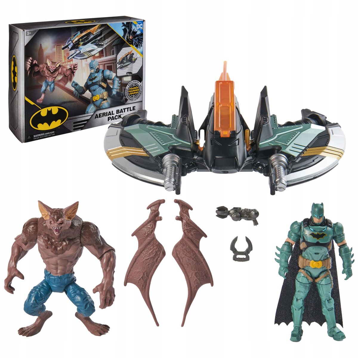 DC Comics, Batman Aerial Battle Pack (wyłącznie na Amazon), Batwing ...