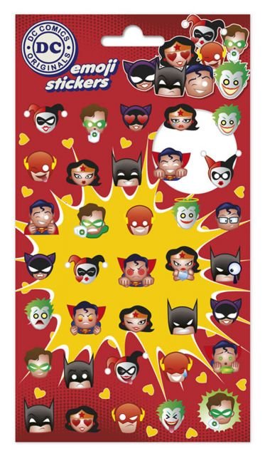 DC Comics Emoji - naklejki 11x20 cm - Grupoerik | Sklep EMPIK.COM
