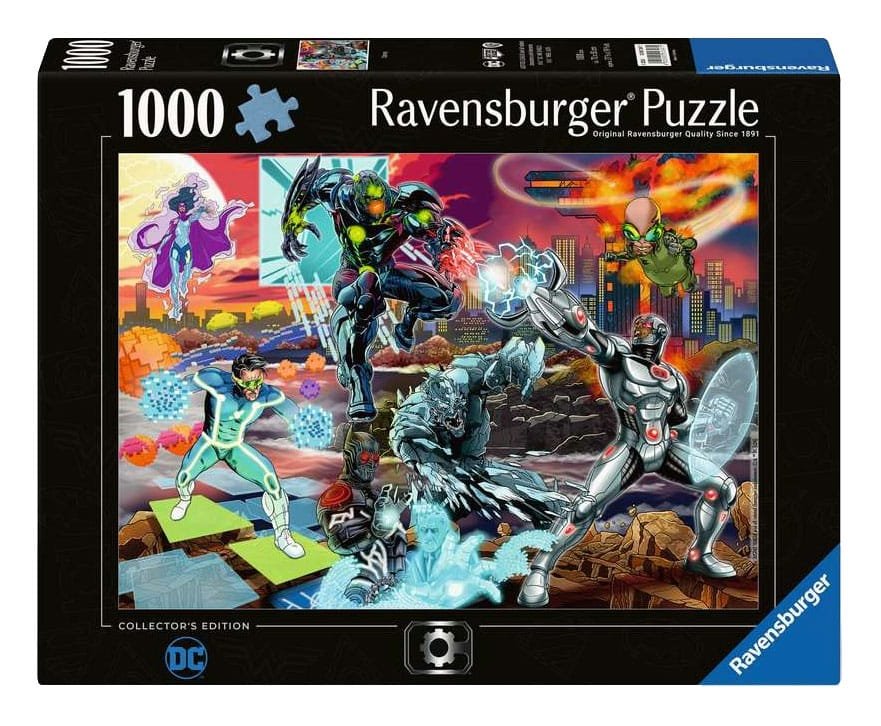 DC Comics Jigsaw Puzzle Cyborg (1000 pieces) - Inna marka | Sklep EMPIK.COM
