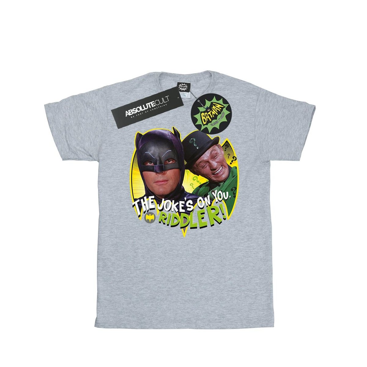 DC Comics Męska Koszulka Batman TV Series The Riddler Joke T-Shirt (XXL ...