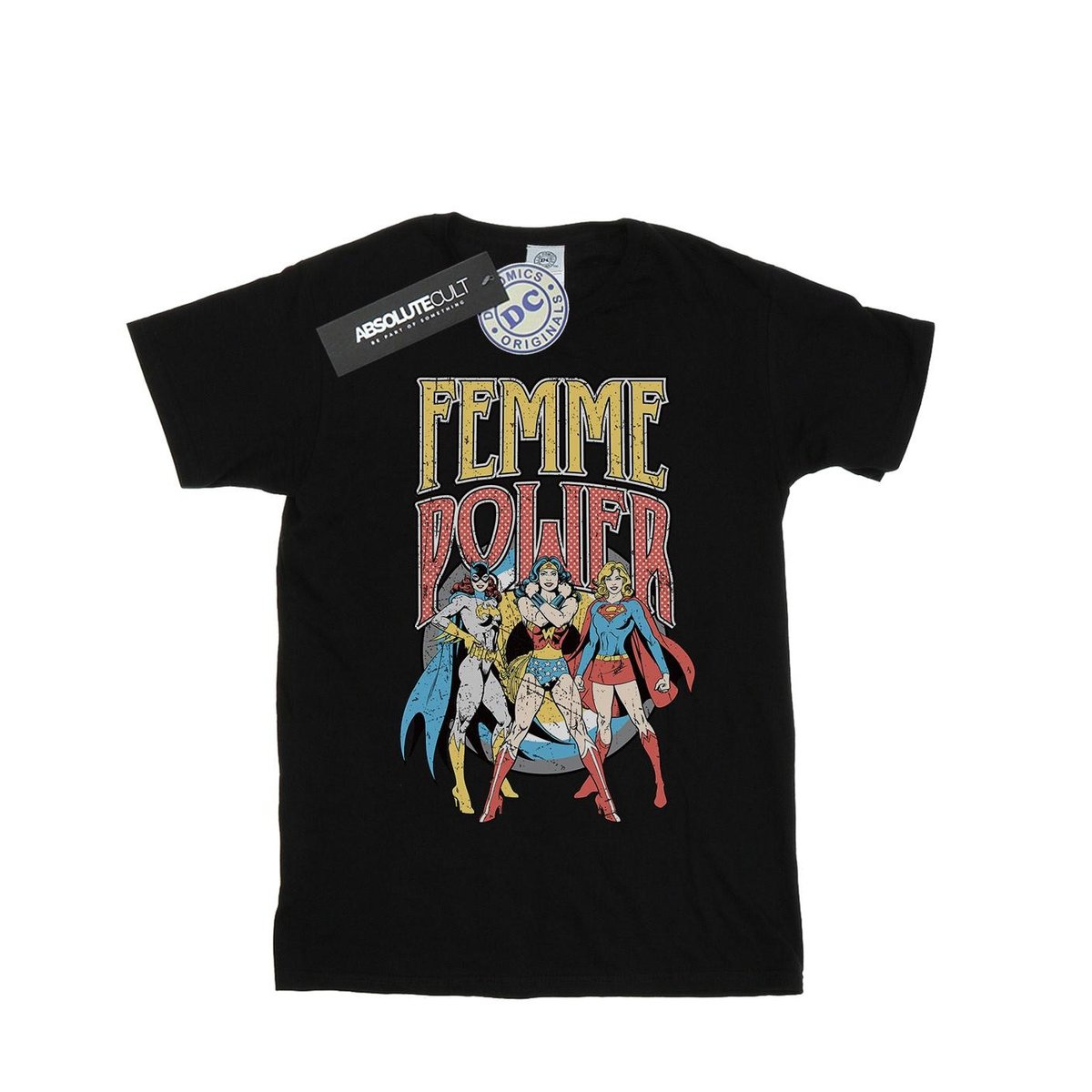 DC Comics Męska Koszulka Wonder Woman Femme Power (M / Czarny) - DC COMICS | Moda Sklep EMPIK.COM