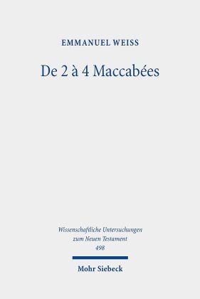 De 2 a 4 Maccabées - Mohr Siebeck | Książka w Empik