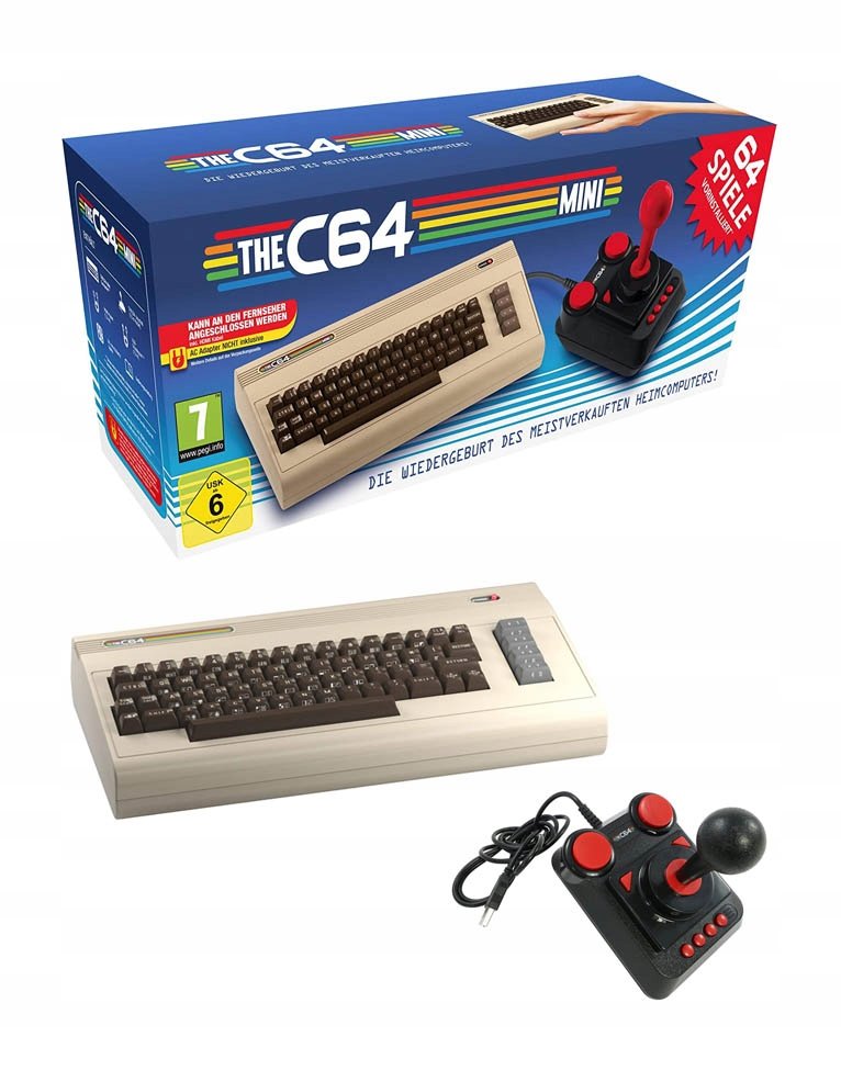 De / Konsola The C64 Mini Computer - Retro Games Limited | Gry i ...