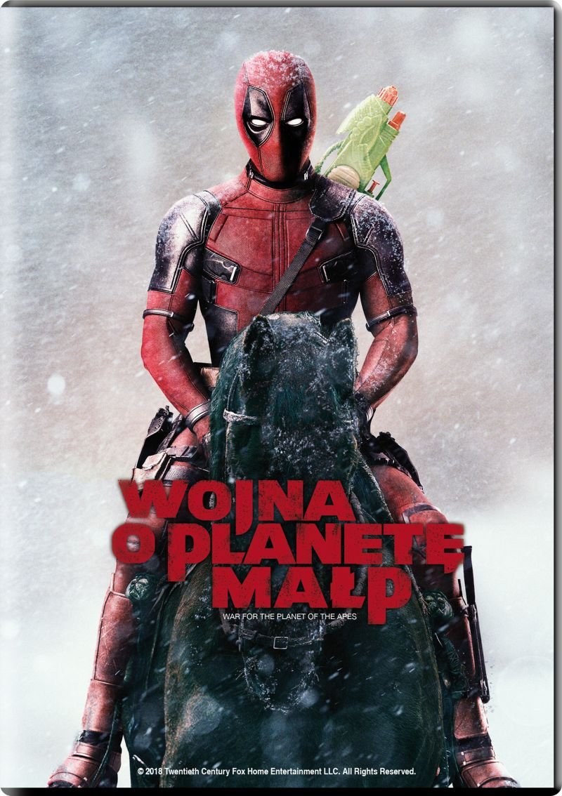 Deadpool Classic Movie Covers: Wojna o planetę małp - Reeves Matt ...