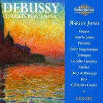 Debussy: Complete Piano Music - Jones Martin | Muzyka Sklep EMPIK.COM